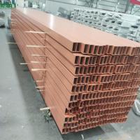 China Rectangular /  Square 6061 6063 Aluminum Hollow Tube For Building Decoration for sale