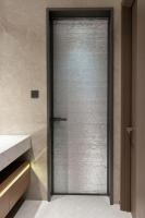 China Side Opening Aluminum Glass Door Waterproof Heat Insulation for sale