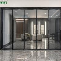 China Modern Style Aluminum Glass Doors Sliding Door For House And Office for sale