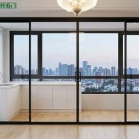 China Modern Style Aluminum Glass Doors Sliding Door For House And Office for sale