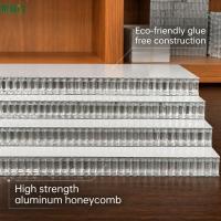 China Glue Free Aluminum Honeycomb Panel Eco-Friendly Good For Interior Decoration for sale