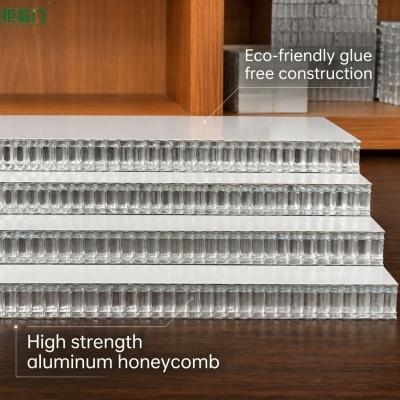 China Glue Free Aluminum Honeycomb Panel Eco-Friendly Good For Interior Decoration for sale