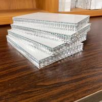 China Polymer Membrance Honeycomb Aluminum Panel Material Waterproof Fire Resistance for sale