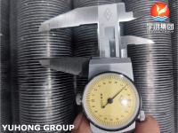 China Incoloy 825 Extruded Finned Tube , Fin Material AL 1060 , for Heat Transfer for sale