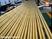 China ASTM B111 C68700 Heat Exchanger SMLS Tube , for Heat Transfer for sale