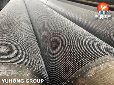 China ASTM A312 TP347 Serrated Spiral High Frequency Welding Finned Tube For Heat Exchanger for sale