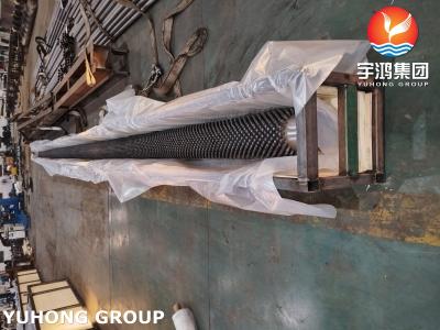 China ASTM A106 GR.B Studded Fin Tube With Carbon Steel Q235B Stud Material For Heater for sale