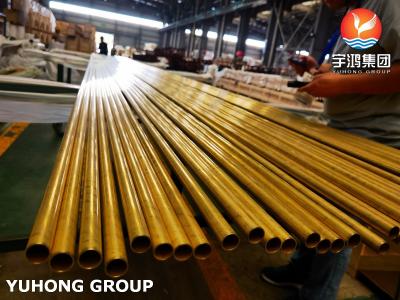 China ASTM B111 C68700 Seamless Copper Alloy Tubes High Thermal Conductivity Corrosion Resistance for Heat Exchangers Boilers for sale