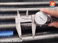 China Embedded Fin Tube ASTM A179 Aluminium Strip Al1060 For Air Cooler for sale