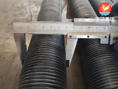 China L-Type Wound Fin Tubes Carbon Steel ASTM A179 Base Tube With Aluminum Fins for sale