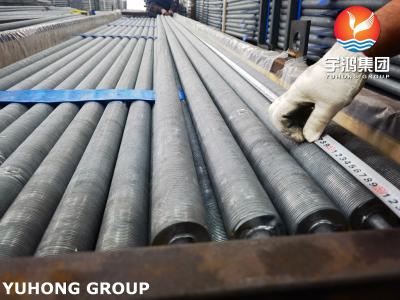 China ASTM A179 Extruded Fin Tube With Al-1060 For Air Cooled Condenser for sale