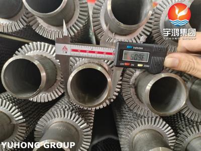 China ASME SA192 Carbon Steel Fin Tube Serrated CS Fin Strip For Economizer for sale
