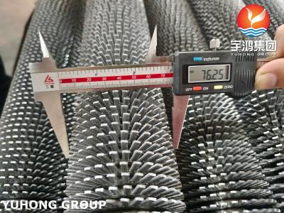 China ASME SA192 Carbon Steel Fin Tube Serrated CS Fin Strip For Convection Tube for sale