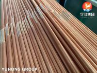 China ASTM B111 C12200 Copper Steel Seamless Tube Low Fin Tube For Heat Exchanger for sale