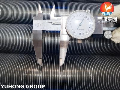 China ASTM B111 C70600 Copper Alloy 90% Cu10% Ni Extruded Fin Tubes For Air Coolers for sale
