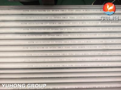 China Stainless Steel ASTM A213 TP304 Low Finned Tubes For Condensers In Power Plants for sale