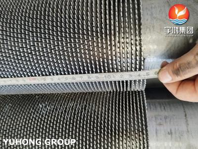 China Stainless Steel Seamless Pipe, HFW Serrated Fin Tube, ASTM A312 TP304H, For Convection Coil for sale