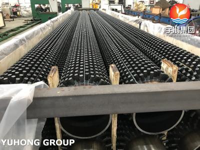 China ASTM A106 GR.B Studded Tube Carbon Steel Seamless Pipe For Radiant Tube in Furnace for sale