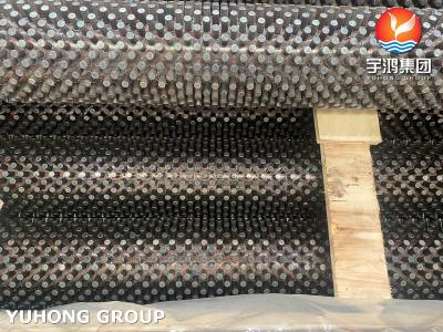 China ASTM A213 T9 Alloy Steel Seamless Studded Fin Tube For HVAC Systems for sale