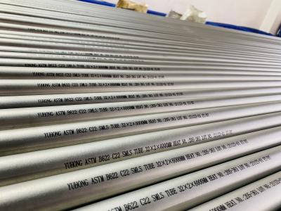 China ASTM B622 C22 N06022 Nickel Alloy Steel Seamless Tube For Superheaters and Furnance for sale