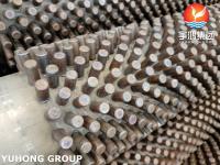 China ASTM A312 TP304 SS HFW Studded Finned Tubes Superior Heat Transfer For Heaters for sale