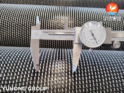 China ASTM A312 TP304H High-Efficiency Serrated Finned Tubes Advanced HF Welding for Industrial Heaters for sale