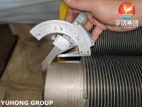China ASTM A376 TP347H Stainless Steel Solid HF Welding Fin Tube For Convection Coil Tube for sale