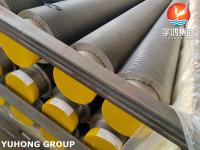 China ASTM A376 TP347H Solid Fin Tubes With Carbon Steel Fins For Waste Heat Recovery for sale