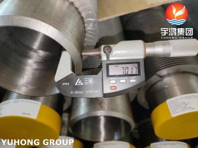 China ASTM A335 P9 Alloy Steel Solid Fin Tubes For Petrochemical Refining Industries for sale