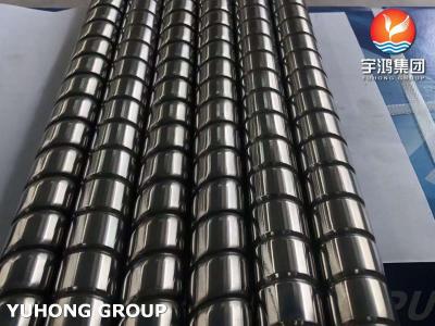 China ASTM A213 TP304L S30403 Stainless Steel Corrugated Tube Enhanced Heat Transfer in Heat Exchanger for sale