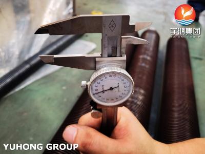 China ASME SA106 Gr.B Embedded G Fin Tube For Refrigeration Systems And Air Conditioning for sale