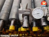 China ASTM A179 Carbon Steel Seamless Extruded Fin Tubes With AL1060 Fins For Coolers for sale