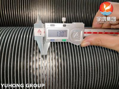China ASTM A376 TP347H Alloy Steel HFW Solid Finned Tube For Heat Exchangers for sale