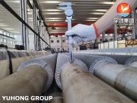 China ASTM A312 TP304H Stainless Steel Seamless Pipe Serrated Fin Tube For Convection Coil for sale