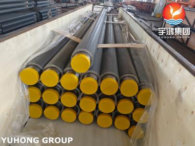 China ASTM A335 P9 HFW Solid Finned Tube With CS Fins For Boilers Economizers for sale