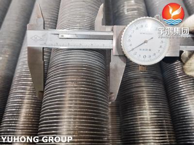 China ASTM A179 Extruded Fin Tubes 25.4mm with AL1060 Fins for Heat Exchangers for sale
