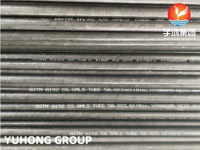 China ASTM A192 Seamless Carbon Steel Boiler Tubes for High Pressure for sale
