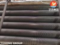 China ASTM A312 TP304H Serrated Fin Tube For Steam Boilers and Economizers for sale