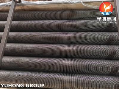 China ASTM A312 TP304H Serrated Fin Tube For Steam Boilers and Economizers for sale