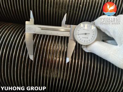 China ASTM A312 TP321H High Frequency Welded Finned Tubes CS Fins for Power Plant for sale