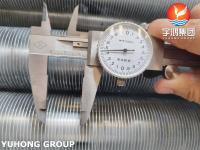China ASTM A249 TP304L L Type Finned Tube With AL1060 Fins For Waste Heat Recovery Units for sale