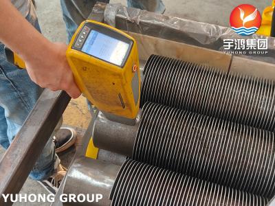 China ASME SA335 P22 Alloy Steel Seamless Pipe Serrated Fin Tube For HRSG System for sale