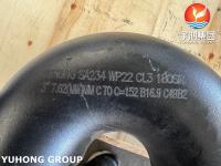 China ASTM A234 WP22-S 180 Degree Elbow/ Return Bend For Refinery Process Piping for sale