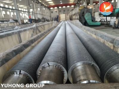 China ASME SA335 P22 Alloy Steel HFW Solid Finned Tube With 11-13Cr Fins For Boiler for sale