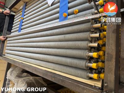 China EN10217-7 1.4301 Extruded Finned Tubes With AL Fin: High-Efficiency Heat Transfer for Wood Dryers for sale