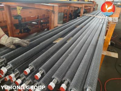 China Serrated Finned Tubes ASTM A192 Carbon Steel For Power Plant Boilers for sale