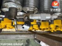 China ASME SA179 Carbon Steel Wound Fin Tube KL Type With Aluminium 1060 Strip for sale