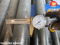 China EN10217-7 1.4301 Stainless Steel Tube With Al Fins Extruded Fin Tube For HVAC&R for sale