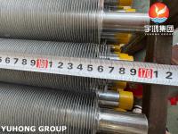 China ASTM A249 TP304 Welded Extruded Finned Tubes For Petrochemical Plants for sale
