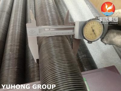 China ASTM B163 NO4400 Seamless Nickel Alloy Embedded G Type Fin Tube With Aluminum Fin For Condensers for sale